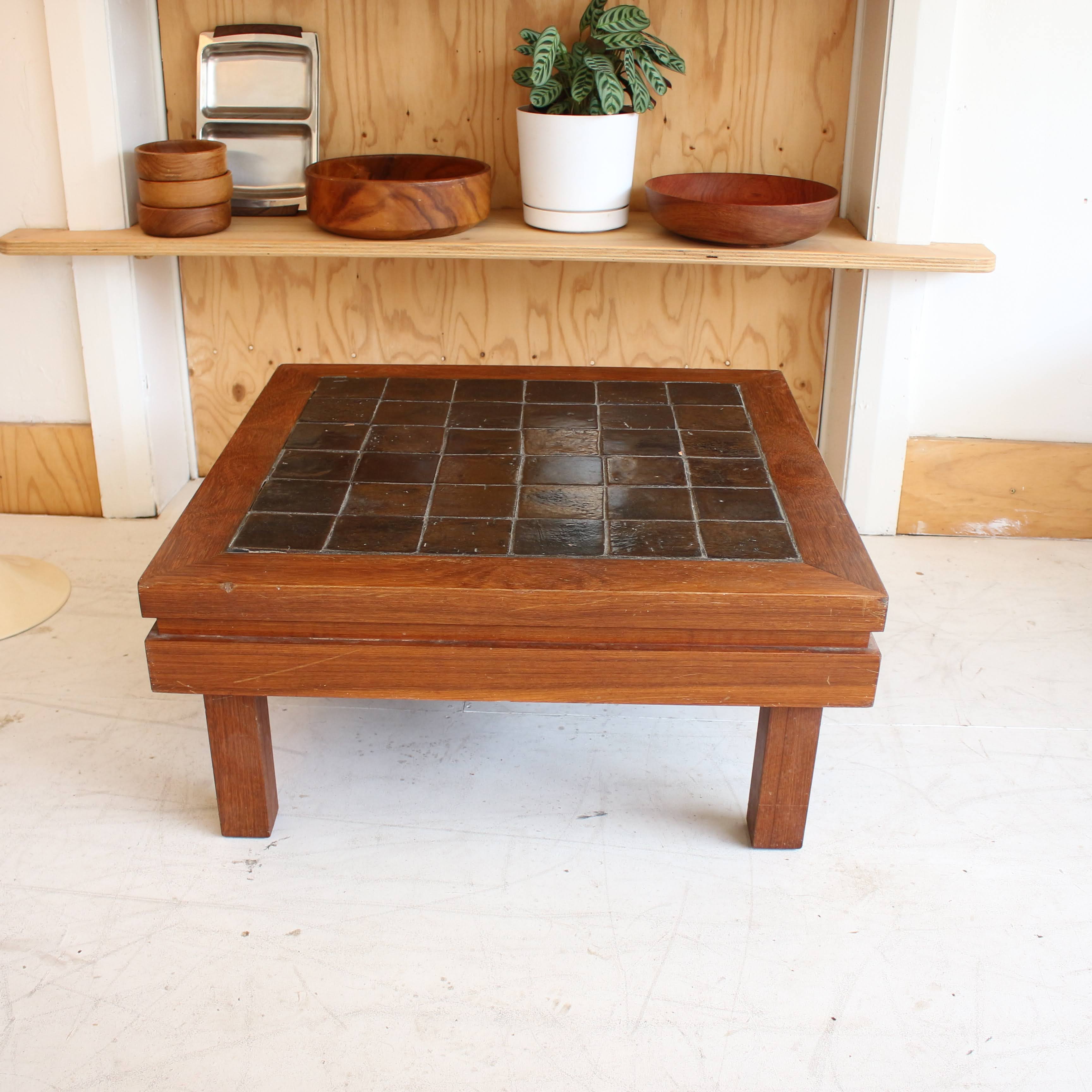 Australian Mid-century Ceramic Tile Coffee Table – Juliet's Balcony